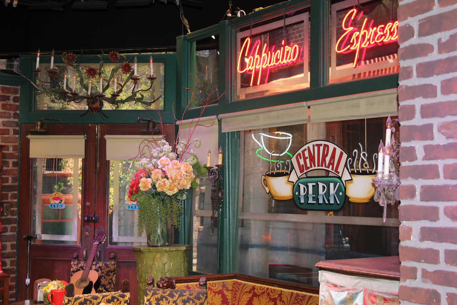 Where is the Central Perk Coffee Shop from the Sitcom Friends Located?